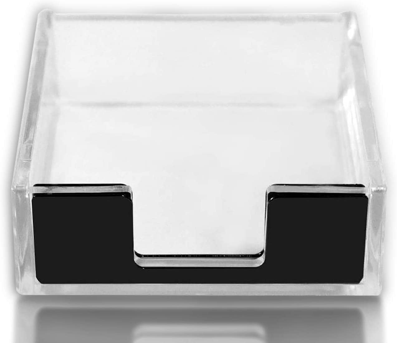 Acrylic Sticky Note Holder Desk Organizer Decor for 3x3 Sticky Notes ...