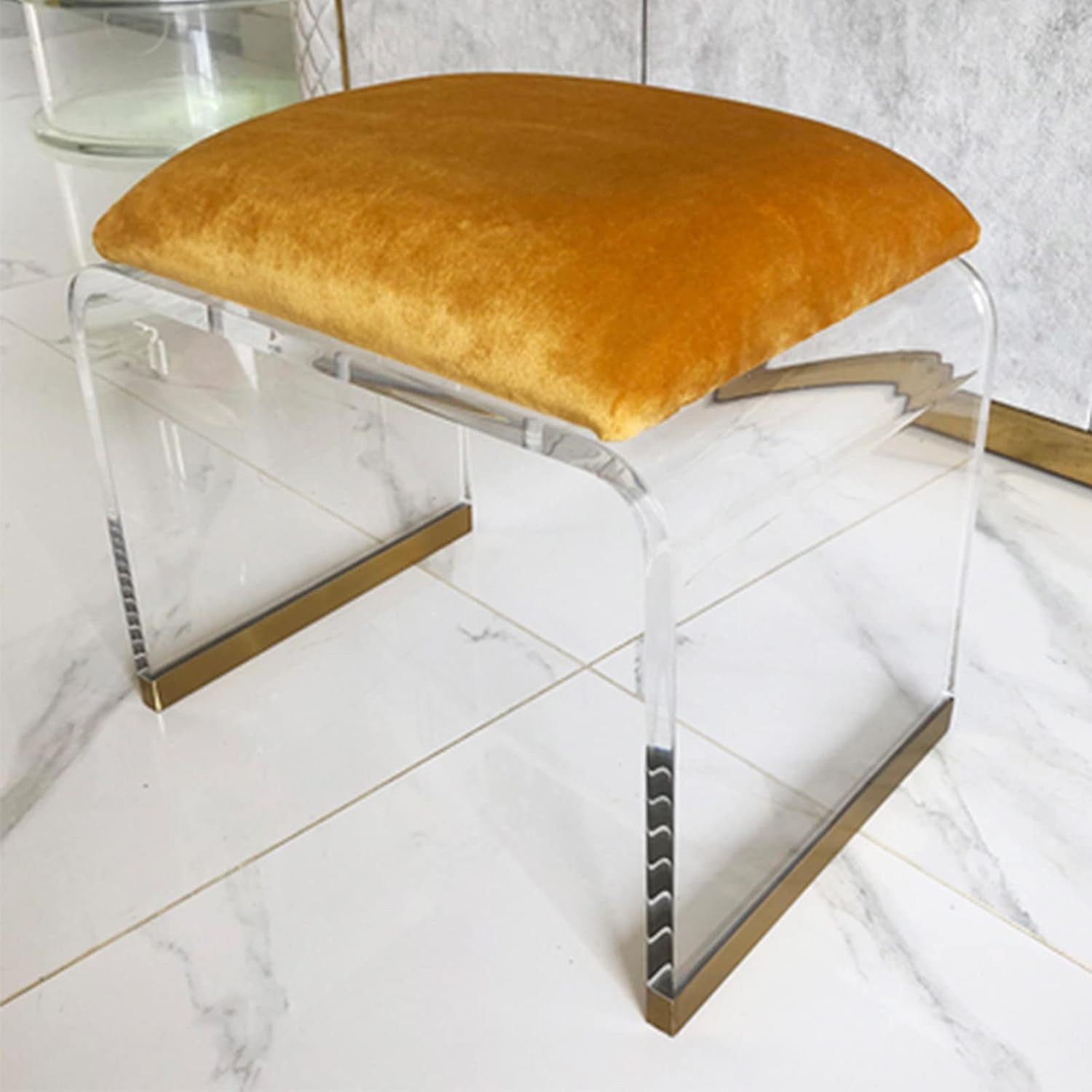 Acrylic Stool Style Chair Acrylic End Creative Bedroom Stool Acrylic ...