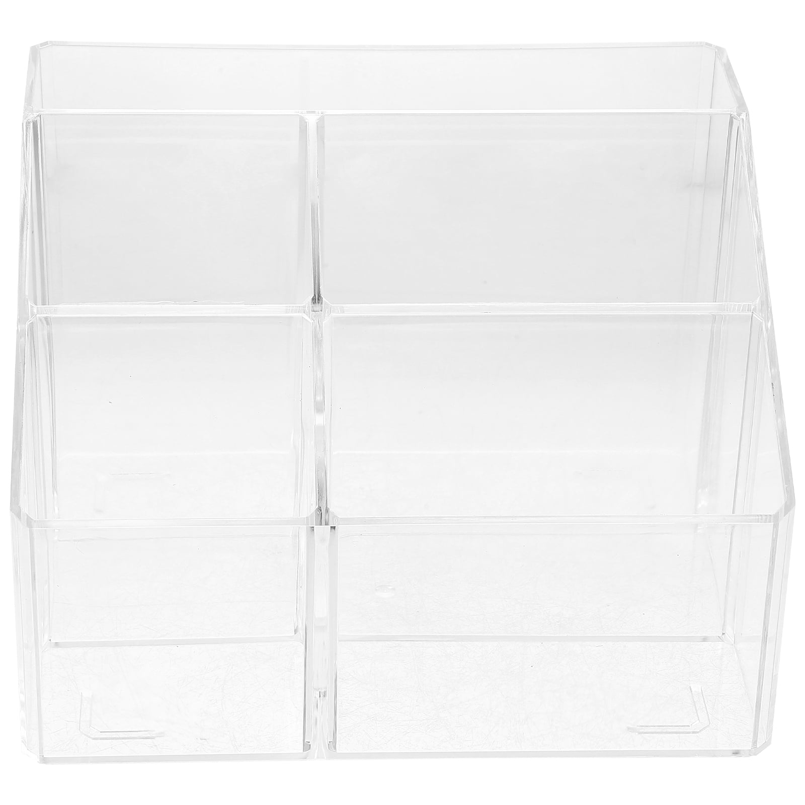 Acrylic Storage Box Cube Pantry Monitor Desktop Stand Office Student ...
