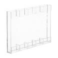 Acrylic Straw Organizer Rack, Multi-Compartment Holder for Kitchen ...