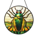 Acrylic Style Fox Suncatcher, Decorative Woodland Animal Window Art for ...
