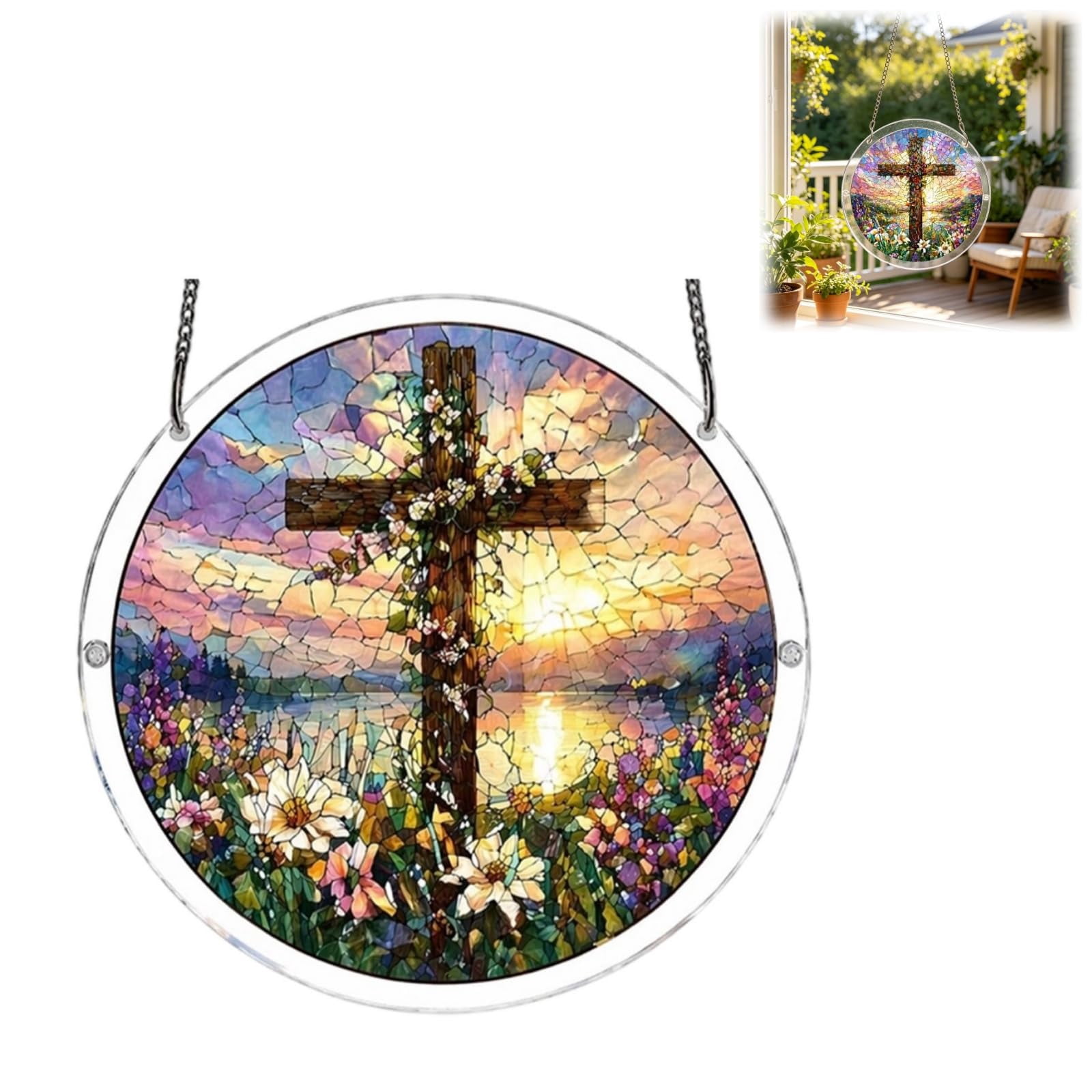 Acrylic Suncatcher Window Decor Puzzle Toy, 2Mm Thick 2D F Layered ...