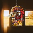 Acrylic Suncatcher Window Hanging 6-12 Inch Aries Ram Zodiac Stained ...