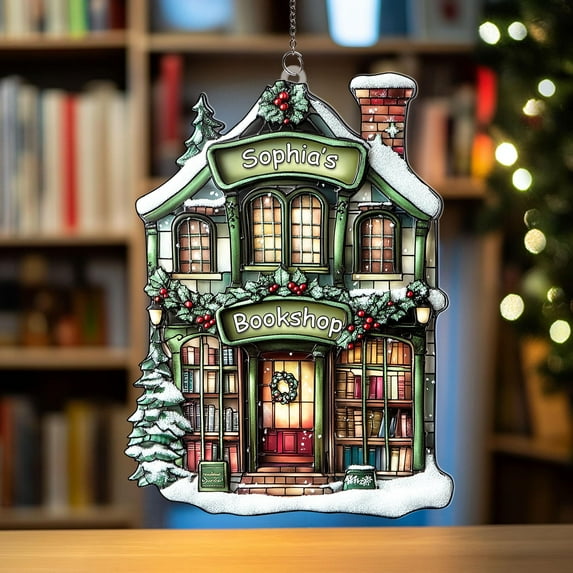 Acrylic Suncatcher Window Hanging 6-12 Inch Personalized Christmas ...