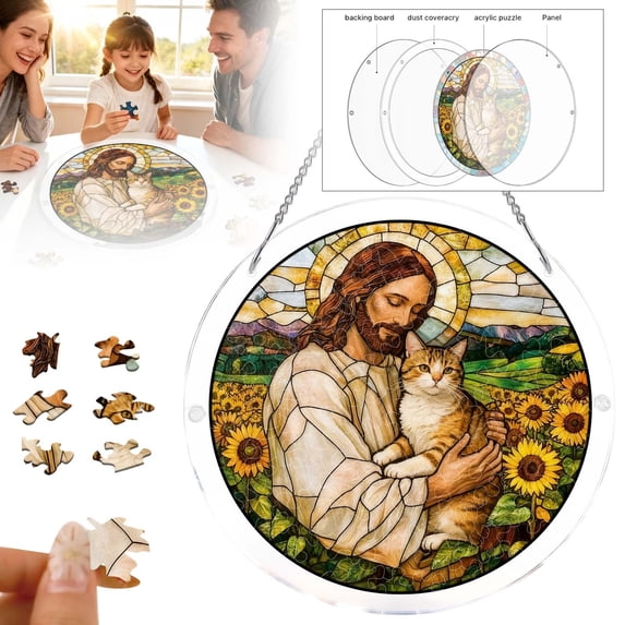Acrylic Sunlight Catcher Puzzle Window 83 20cm/7.4 Inch. Suitable For ...