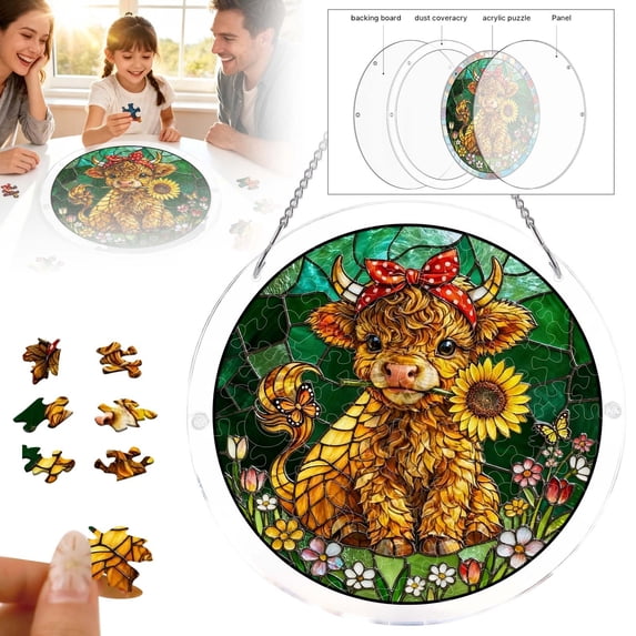 Acrylic Sunlight Catcher Puzzle Window 83 20cm/7.4 Inch. Suitable For ...
