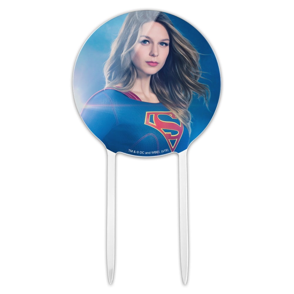Acrylic Supergirl TV Series Supergirl Character Cake Topper Party ...