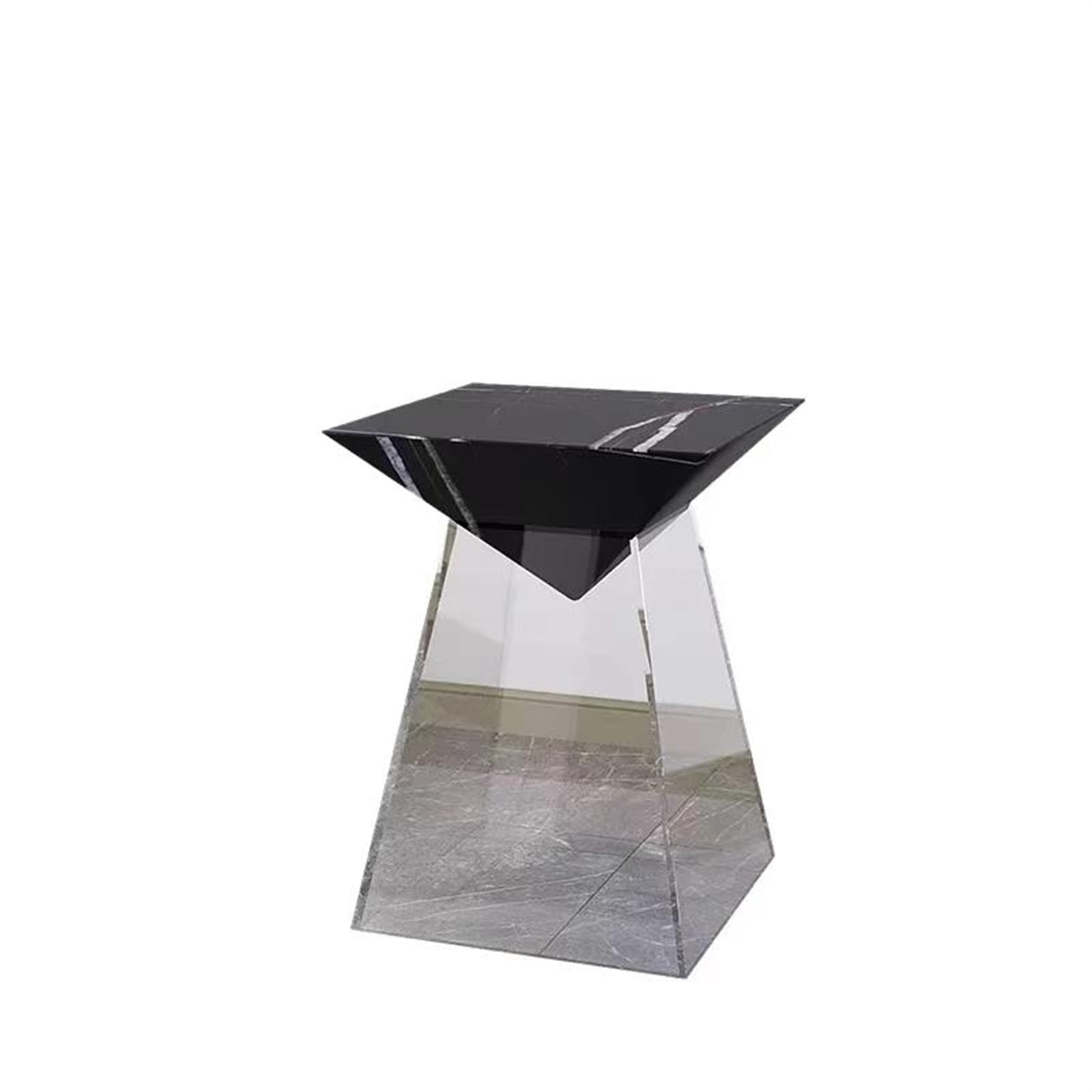 Acrylic Suspended Coffee Table Furniture Living Room Sofa Side Table ...