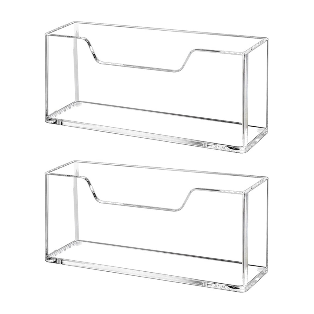 Acrylic Table Storage Stand for Paper Towels Multifunctional Home ...