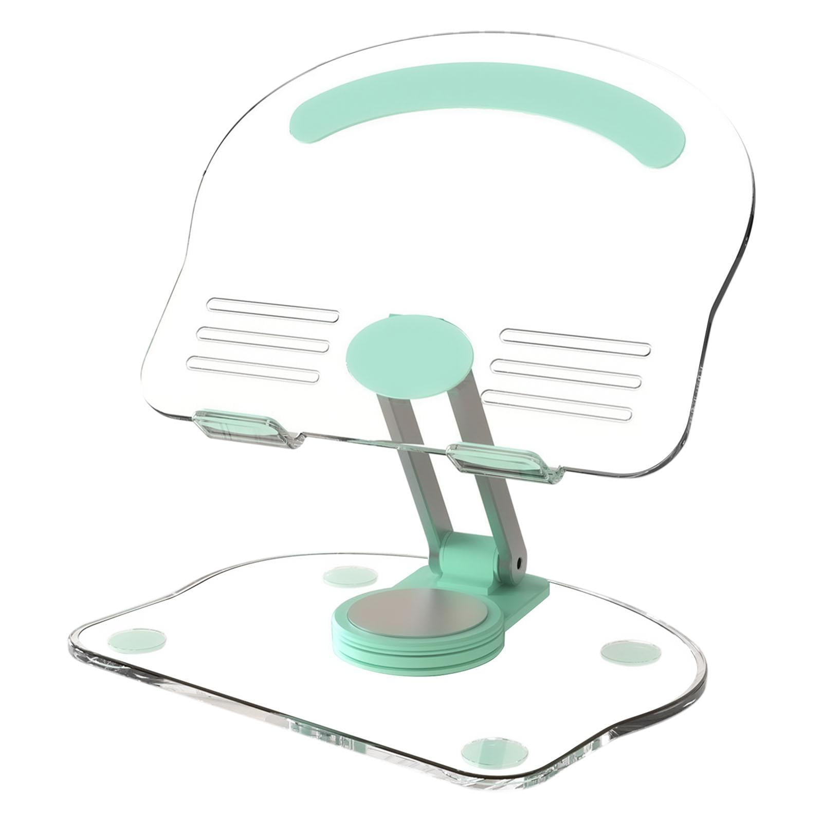 Acrylic Tablet Stand, Clear Acrylic Book Holder Tablet Stand, Foldable ...