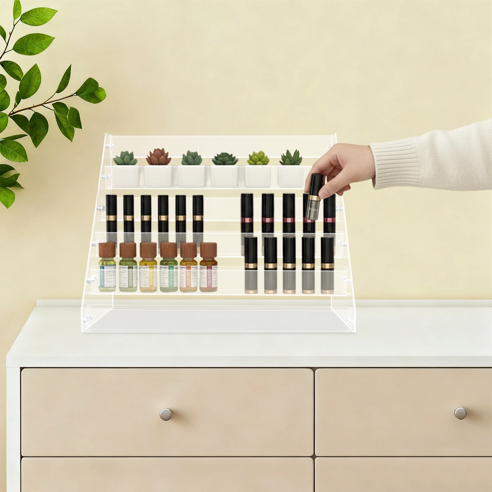 Acrylic Tabletop Storage Shelf for Retail Display Action Figures ...