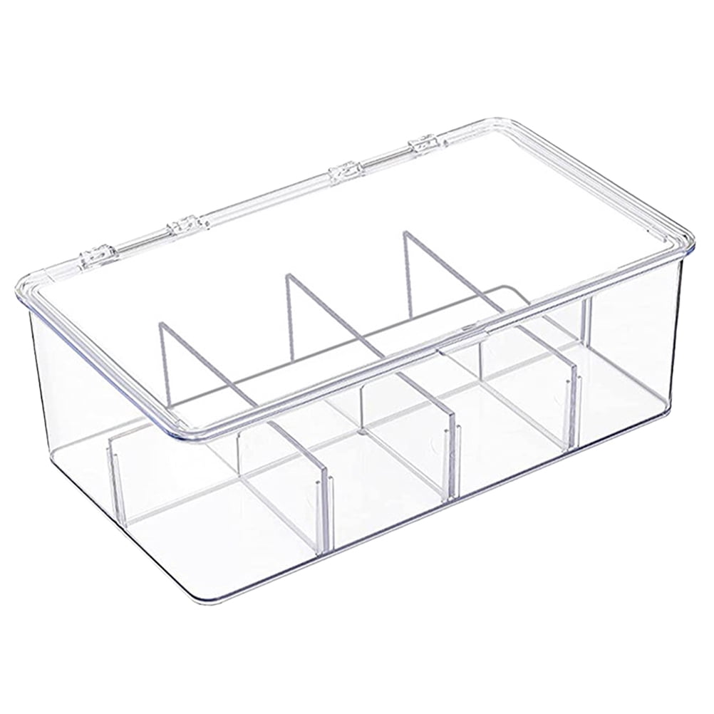 Acrylic Tea Bag Box Transparent Tea Bag Organizing Box Coffee Bag Box ...