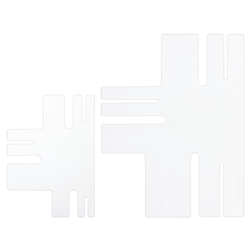 Acrylic Template for Bowknot Making Clear Letter T 130~220x179~282x2 ...