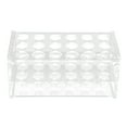 Acrylic Test Tube Rack for 17mm Tubes 18 Holes Transparent Centrifuge ...