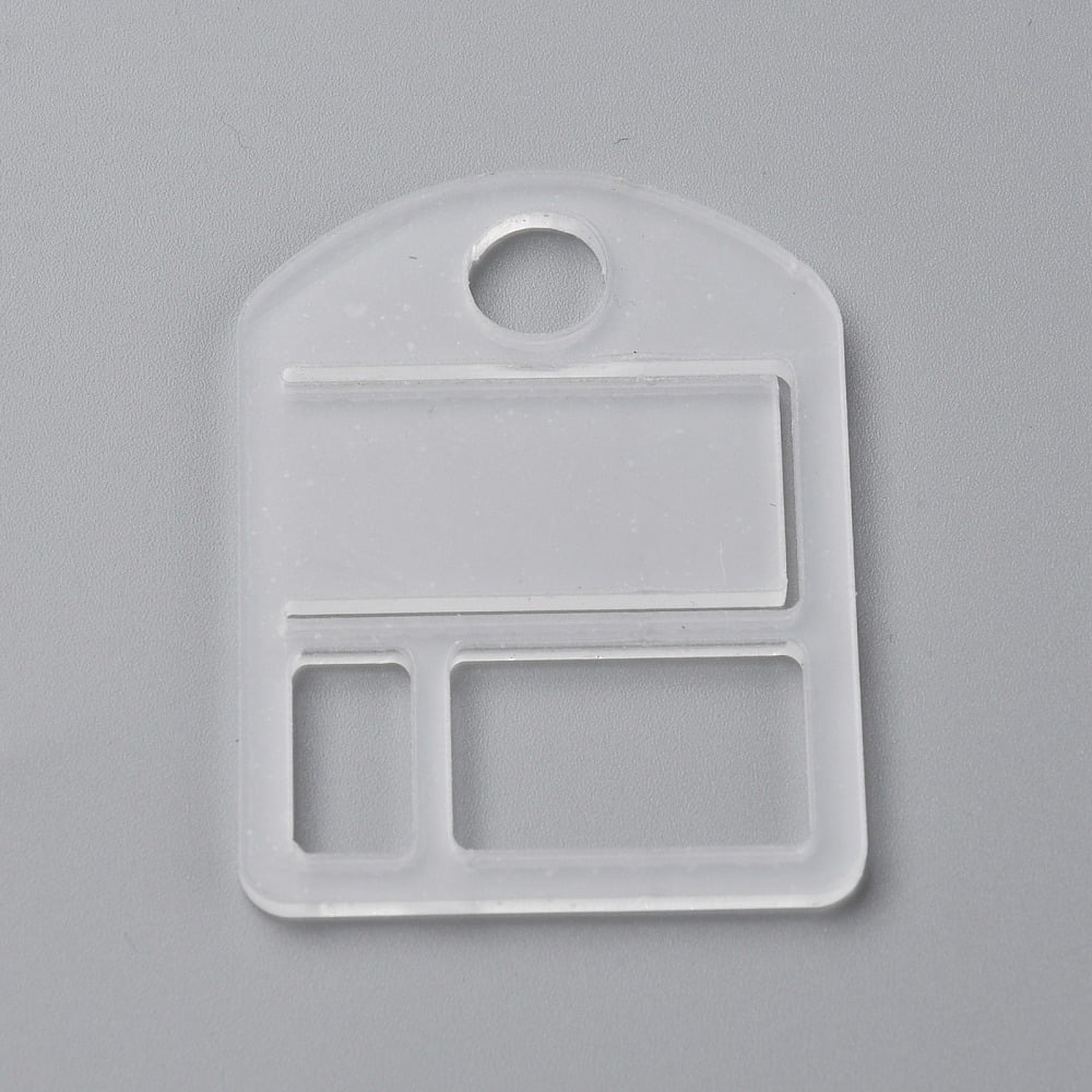 Acrylic Thread Winding Boards Arch Floss Bobbin Thread Organizer Card ...