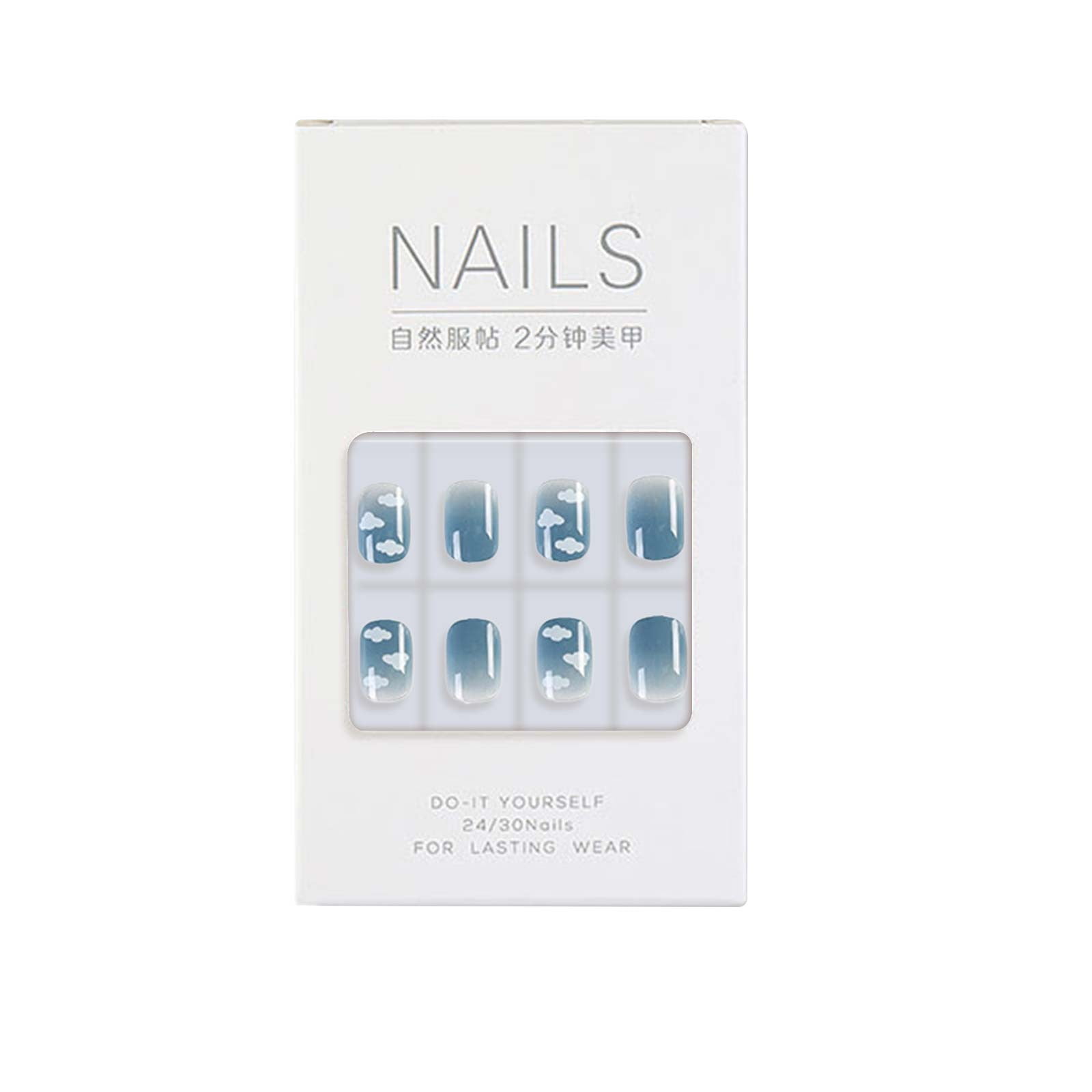 Acrylic Tips Coffin Soft Gel Nail Tips Extra Long Coffin Nails Full ...