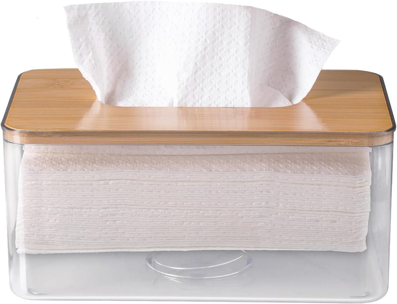 Acrylic Tissue Box Holder,Tissue Box Cover Rectangle,Clear Tissue Box ...