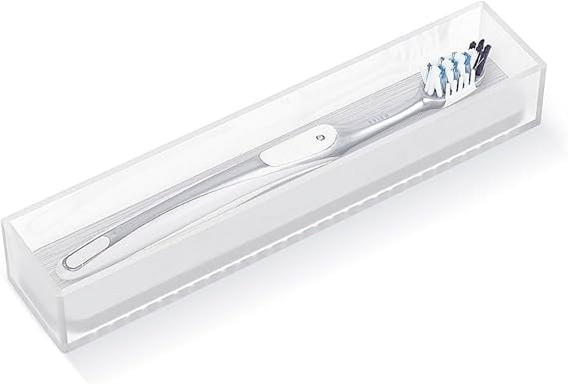 Acrylic Toothbrush Holder with Diatomite Drying Stone, Bathroom Drawer ...