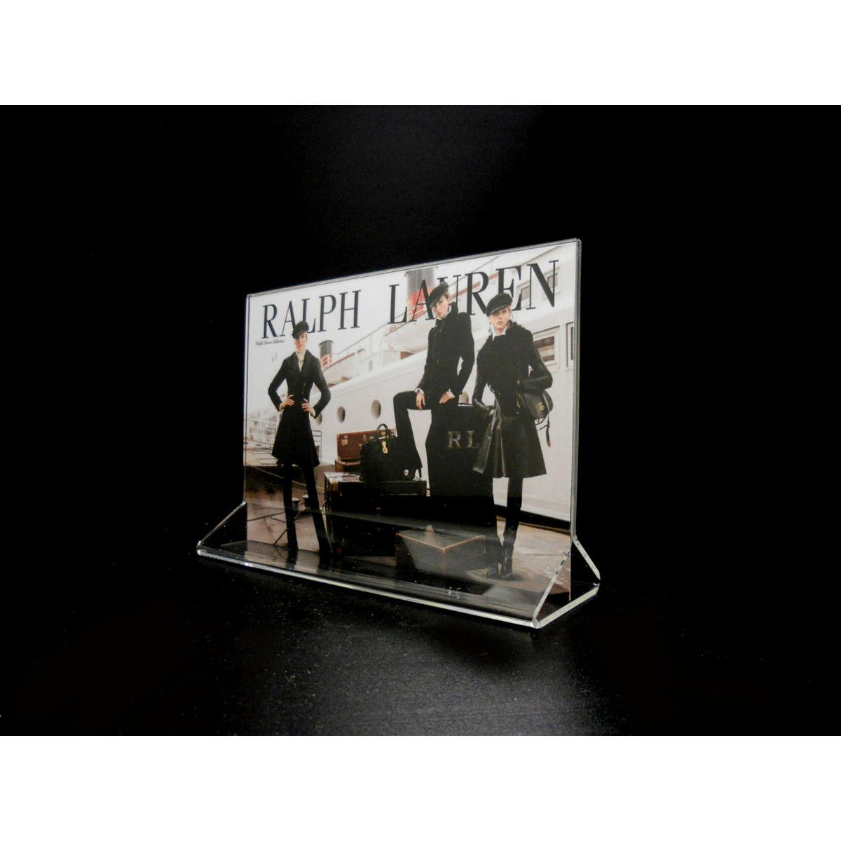 Acrylic Top Loading Display Sign Holder 7" x 5" (Pack of 10) - Great ...