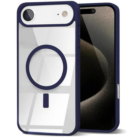 Acrylic Transparent Case with MagSafe for iPhone Air - Blue - Walmart.com