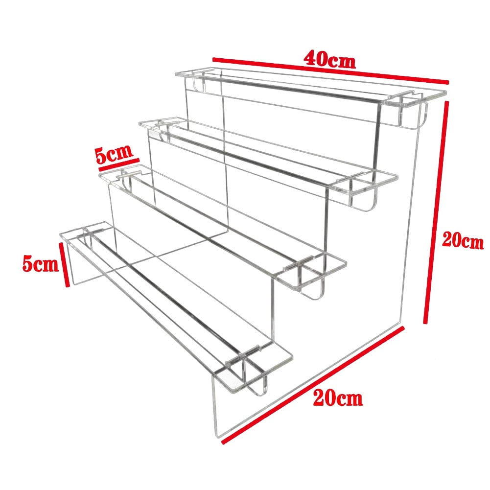 Acrylic Transparent Ladder Hand-Made Model Display Stand Display Stand ...