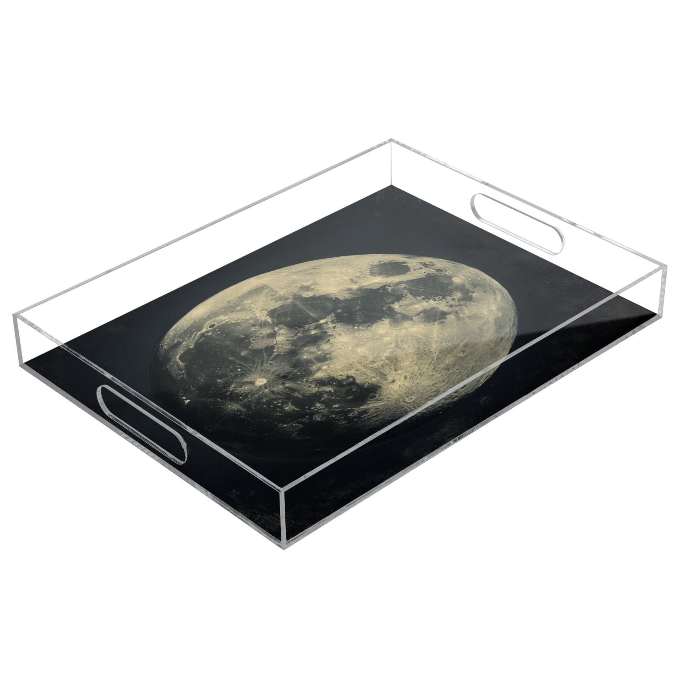 Acrylic Tray 15.7*11.8*1.9 Inch Transparent Tray Food Tray Tea Cup Tray ...