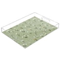 Acrylic Tray 15.7*11.8*1.9 Inch Transparent Tray Food Tray Tea Cup Tray ...