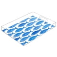 Acrylic Tray 15.7*11.8*1.9 Inch Transparent Tray Food Tray Tea Cup Tray ...