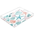 Acrylic Tray 15.7*11.8*1.9 Inch Transparent Tray Food Tray Tea Cup Tray ...