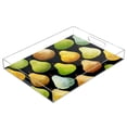 Acrylic Tray 15.7*11.8*1.9 Inch Transparent Tray Food Tray Tea Cup Tray ...