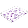 Acrylic Tray 15.7*11.8*1.9 Inch Transparent Tray Food Tray Tea Cup Tray ...