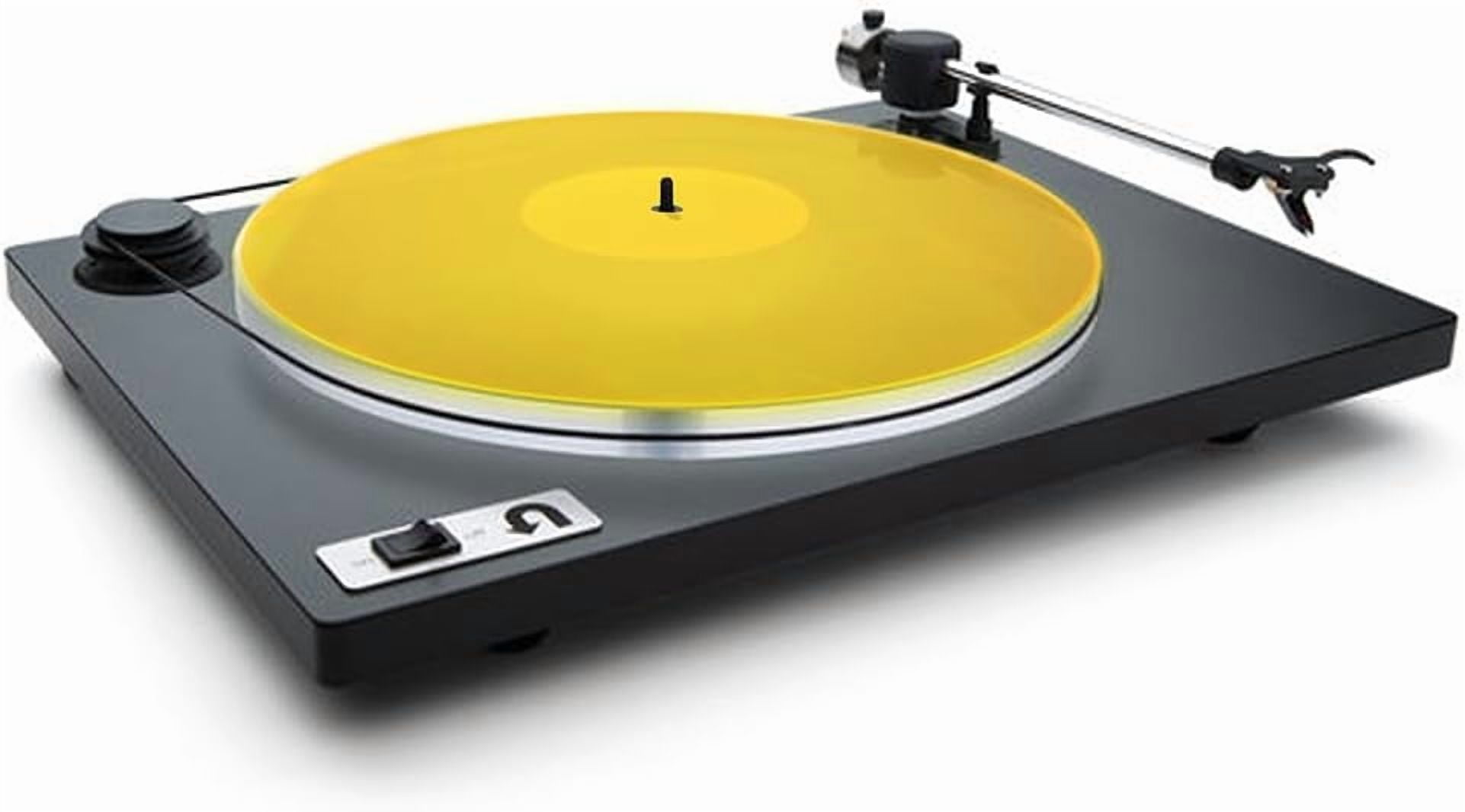 Acrylic Turntable Mat 11.75” - Lit Yellow Slipmat for 12" Vinyl Record ...