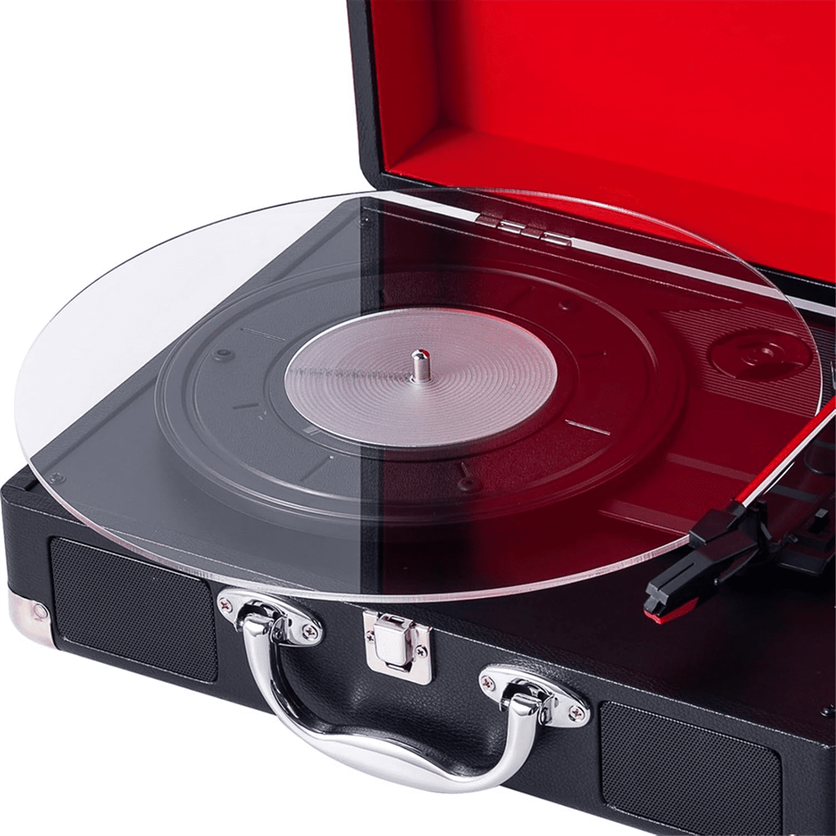 Acrylic Turntable Mat, 12inch Slip Mat for Viny Record Player, 3mm ...