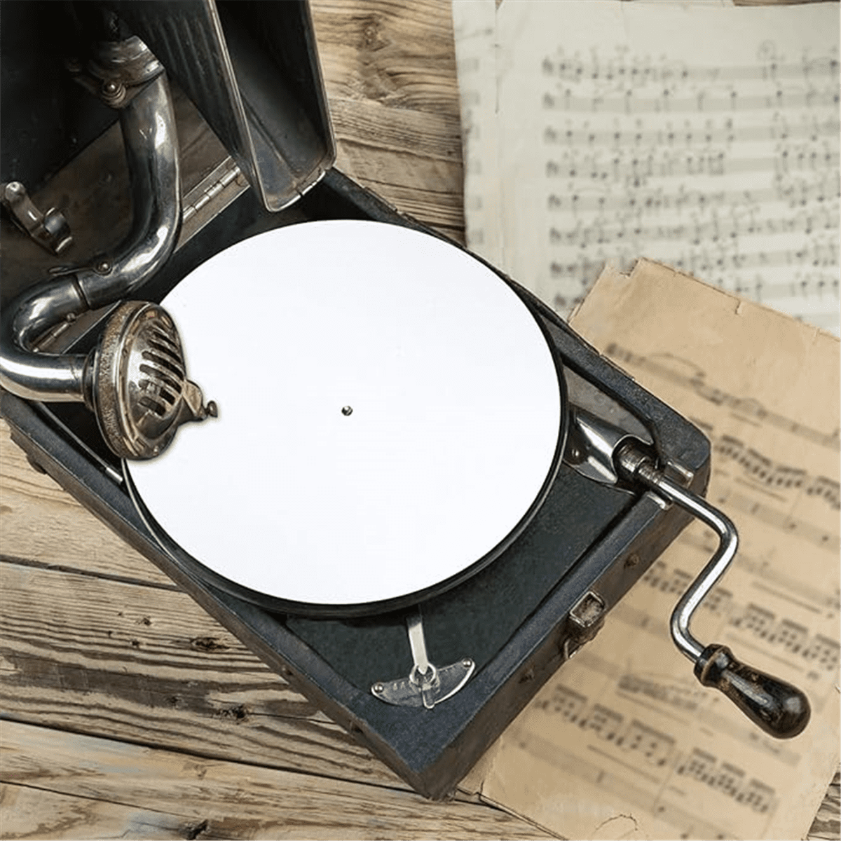 Acrylic Turntable Mat Reduce Static Dust Noise Replacement Record ...