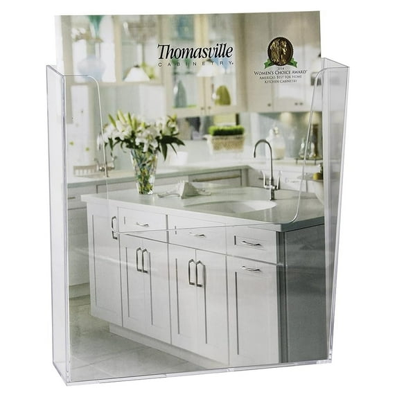 - Acrylic Wall Mount Brochure Holder 8.5x11 - Plastic Hanging Flyer ...