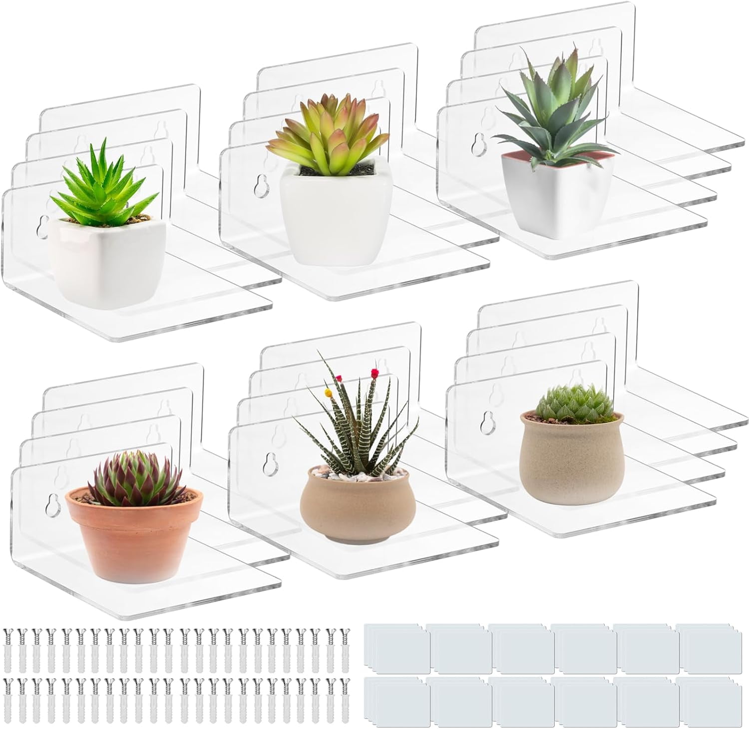 Acrylic Wall Shelves for Storage,Floating Shelf,Acrylic Display Shelves ...