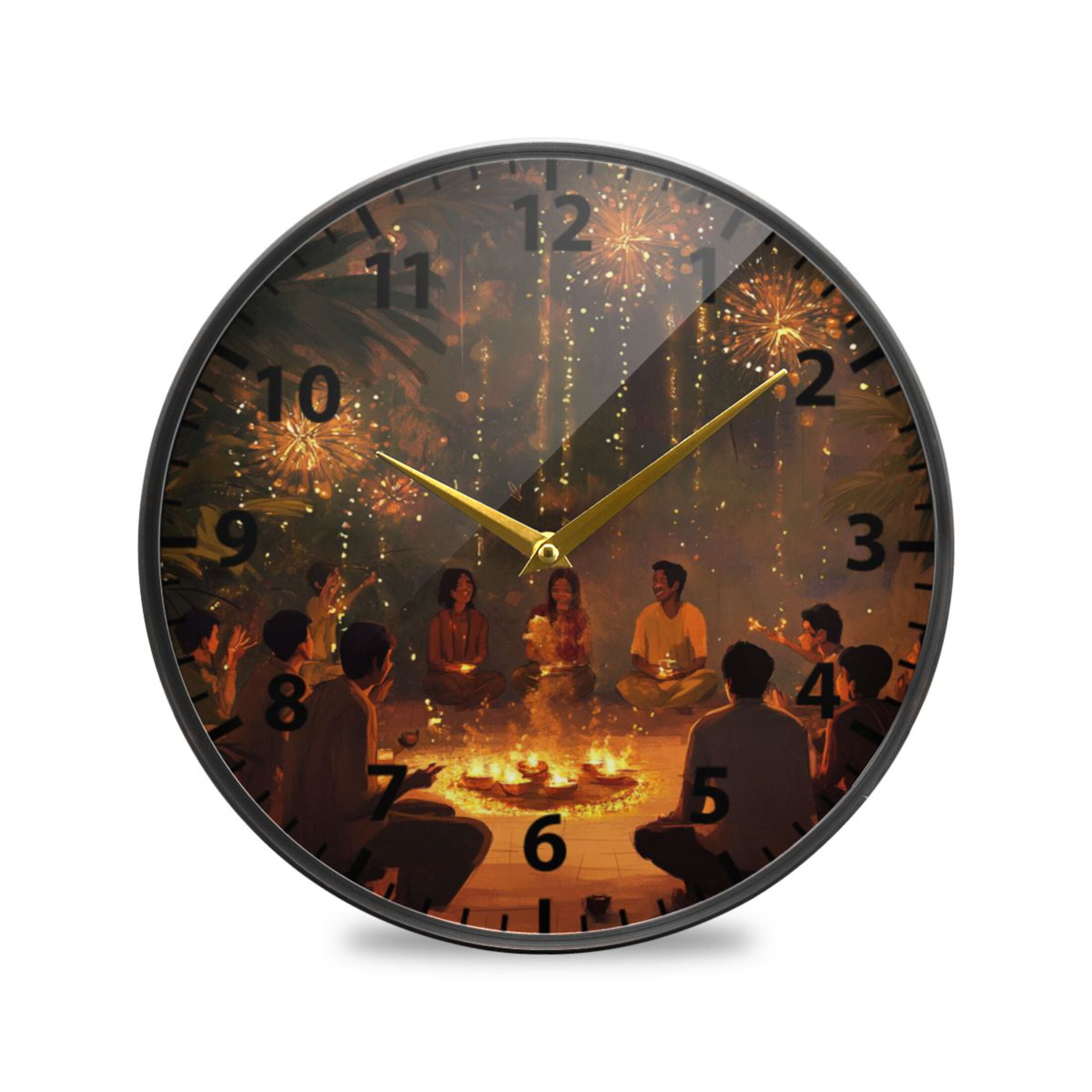 Acrylic Wall and Table Clock Party Banquet Design 9.5in Modern Decor ...