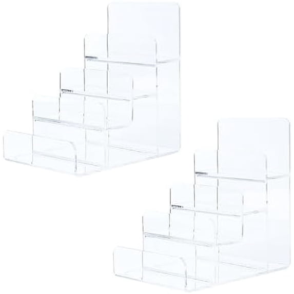 Acrylic Wallet Display Stand Purse Handbag Organizer, Clear Jewelry ...