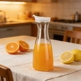 Acrylic Water Pitcher with Leakproof Lid Large Capacity Drink Jug for ...