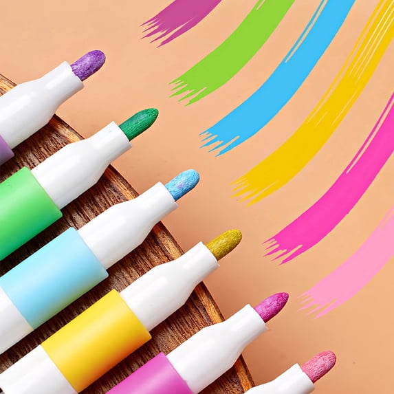 Acrylic Water-baseds Marker Pen for Watercolor Painting Quicks-drying ...