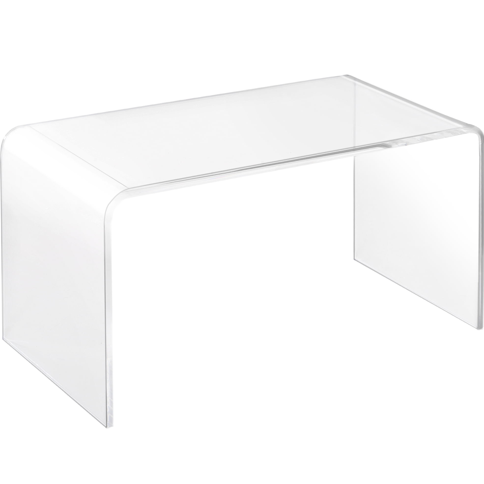Acrylic Waterfall Meeting Table, 32" Long, Clear - Professional Setup ...