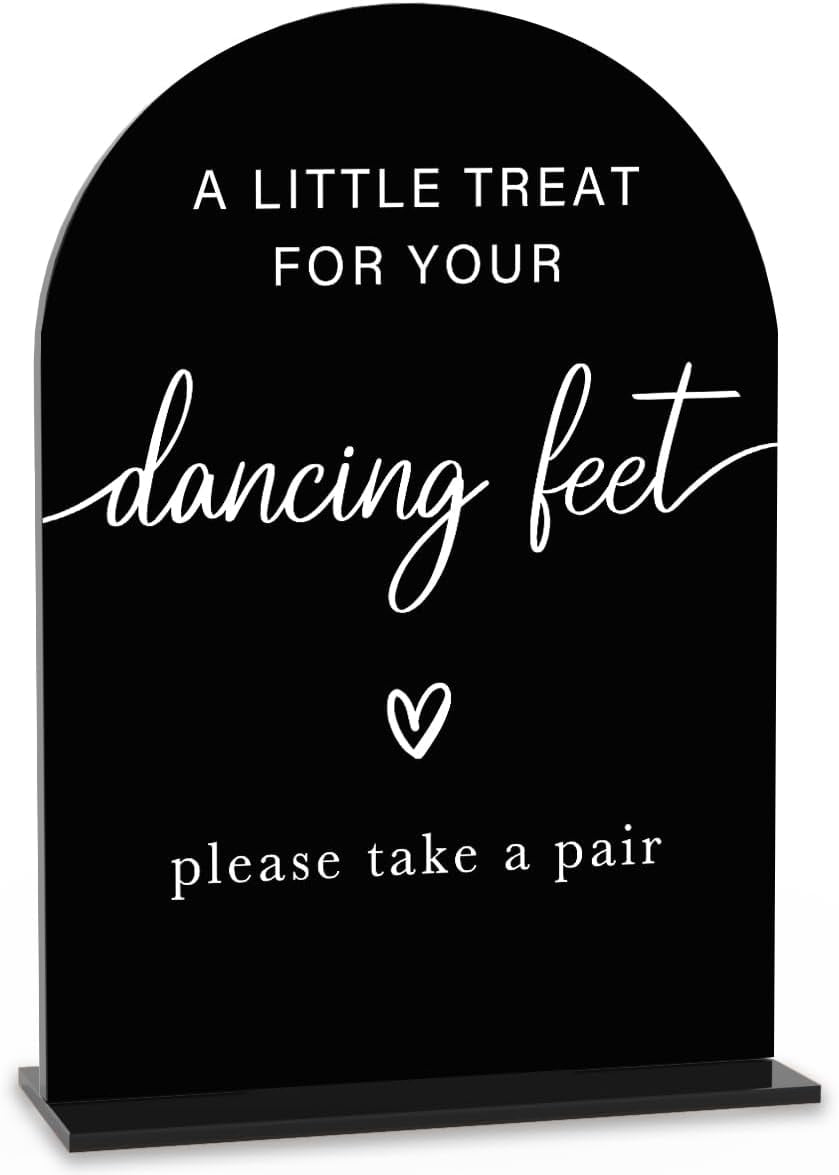 Acrylic Wedding Sign Wedding Signs for Ceremony A Little Treat for Your ...
