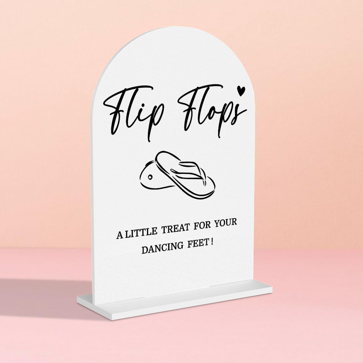 Acrylic Wedding Sign for Ceremony, Modern Calligraphy Arch Acrylic ...