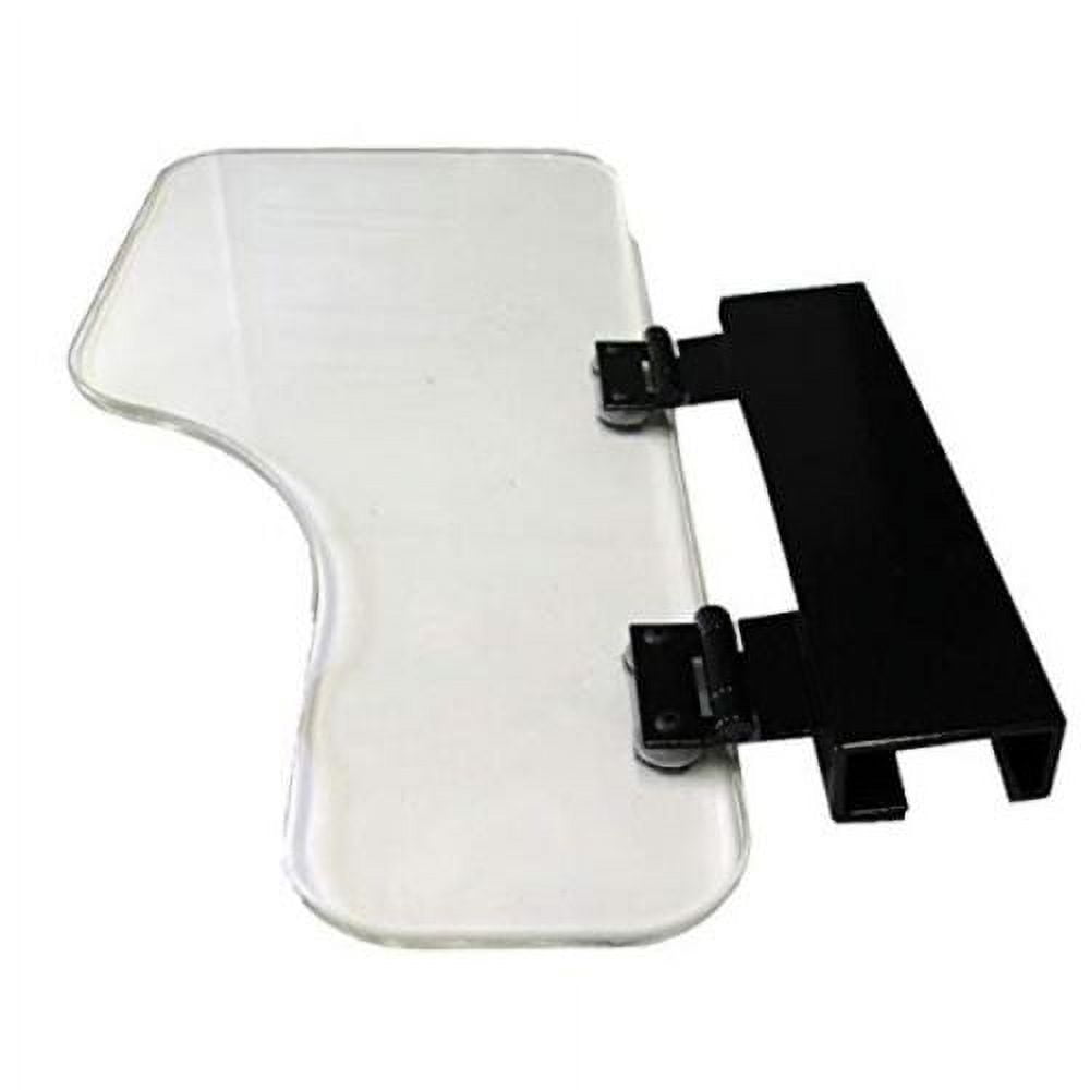 Medical Attachment: Clear Acrylic Wheelchair Half Lap Tray with Flip-Up ...
