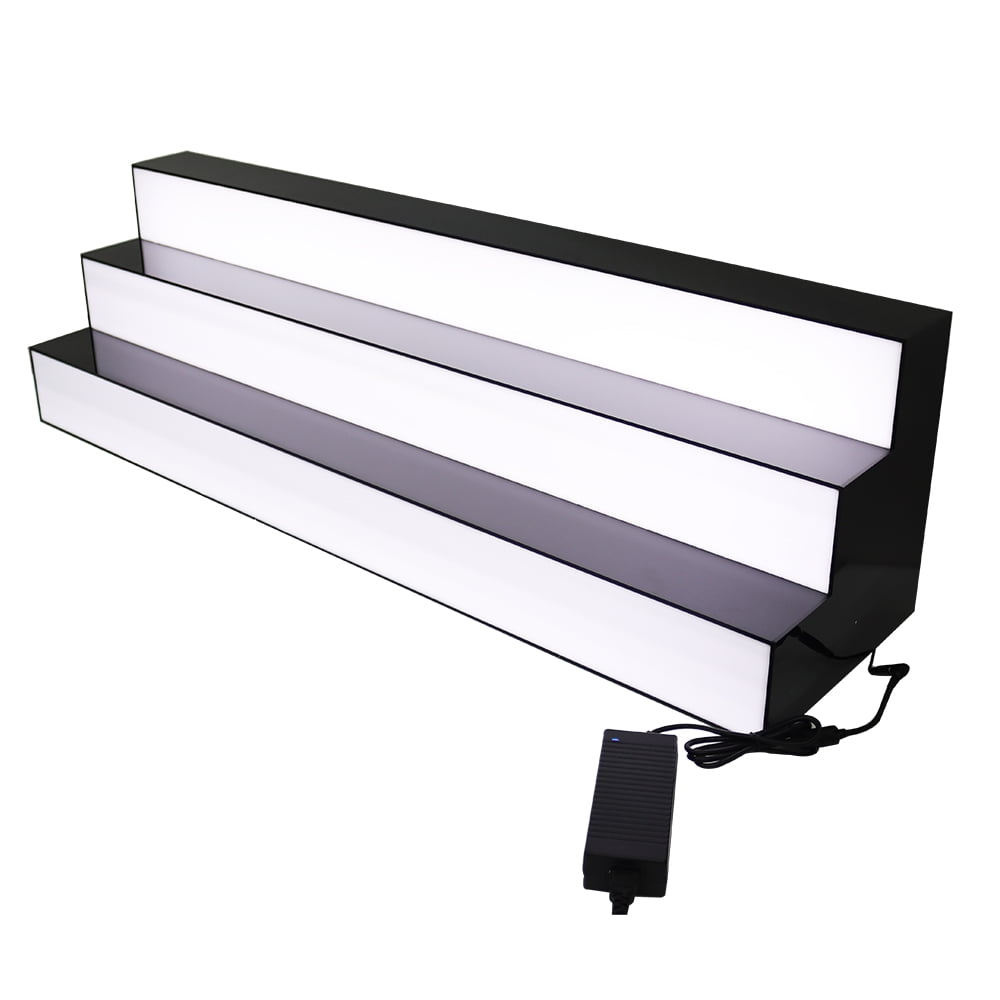 Acrylic Wine Bottle Display Shelf Liquor Racks Bar Beer Shelves 4 Inch ...