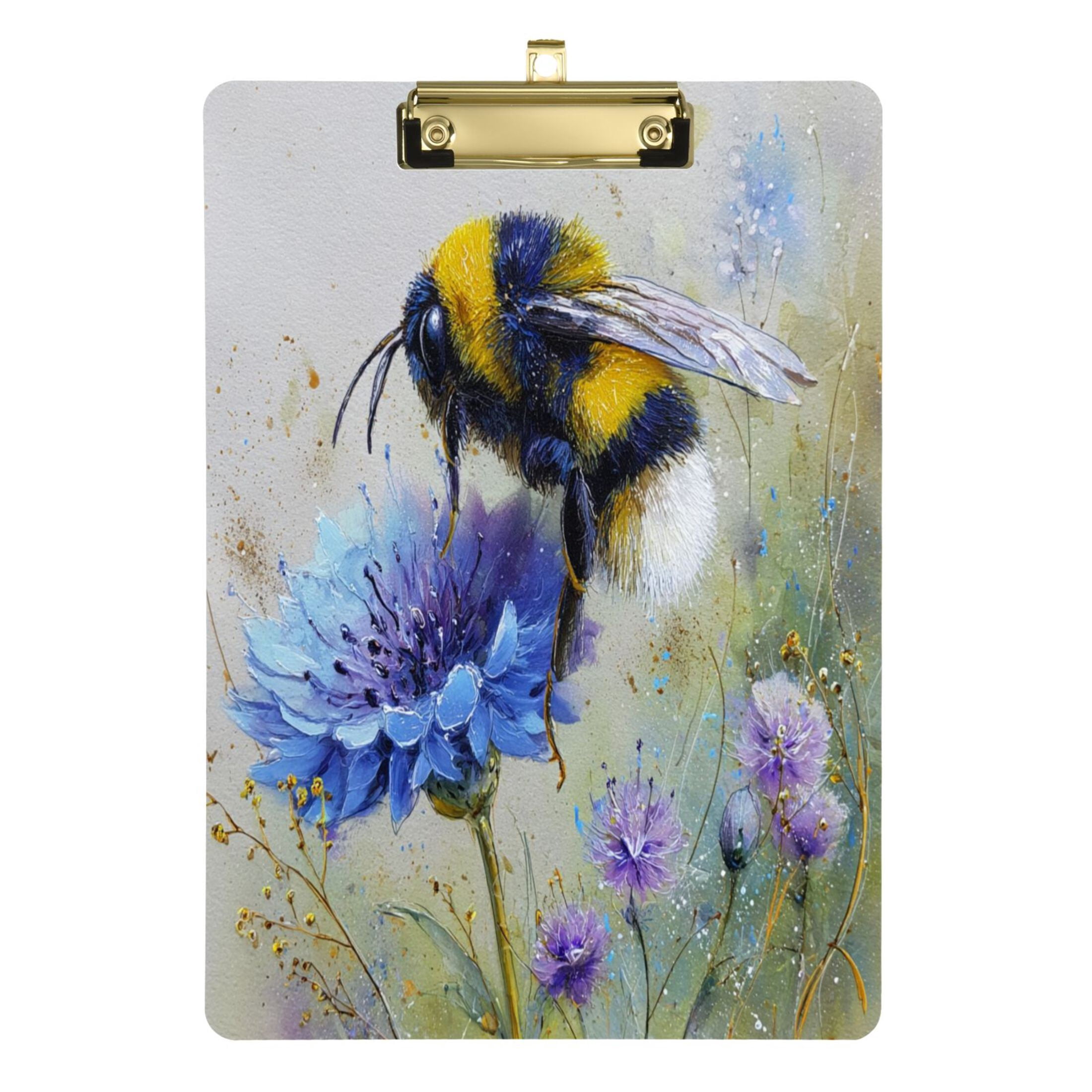 Acrylic Writing Board Gold 12.5*9 Inch Clipboards Transparent Acrylic ...