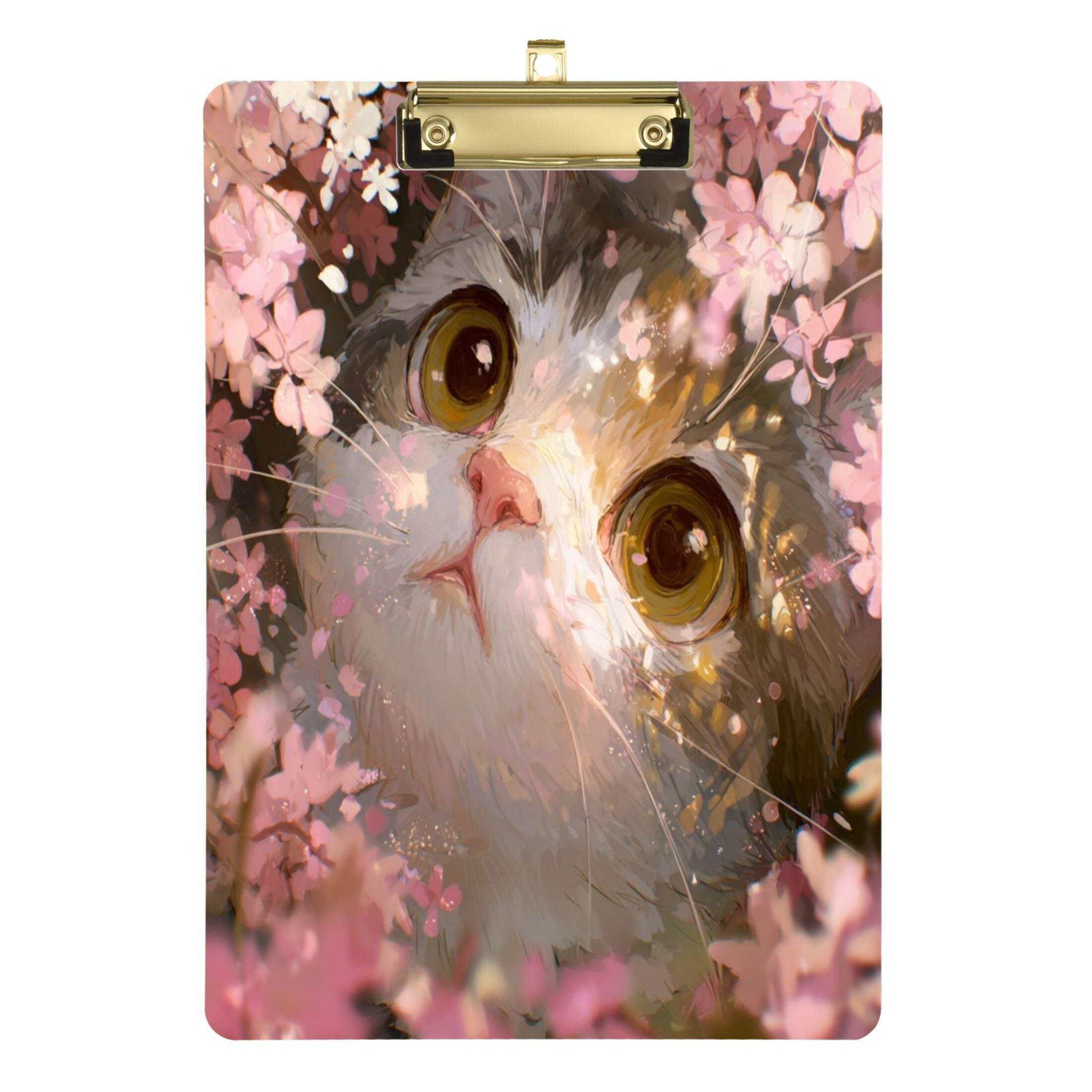 Acrylic Writing Board Gold 12.5*9 Inch Clipboards Transparent Acrylic ...