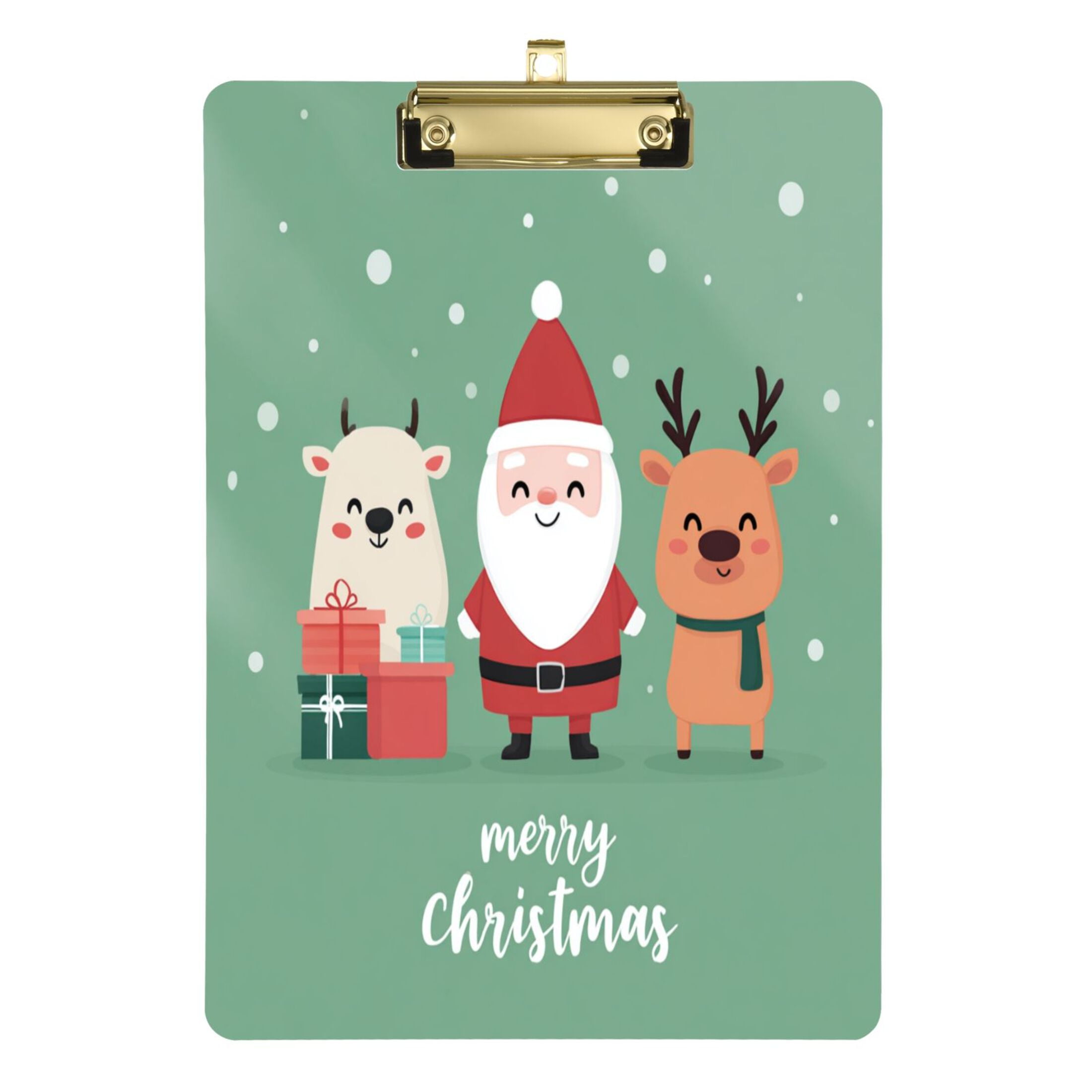 Acrylic Writing Board Gold 12.5*9 Inch Clipboards Transparent Acrylic ...