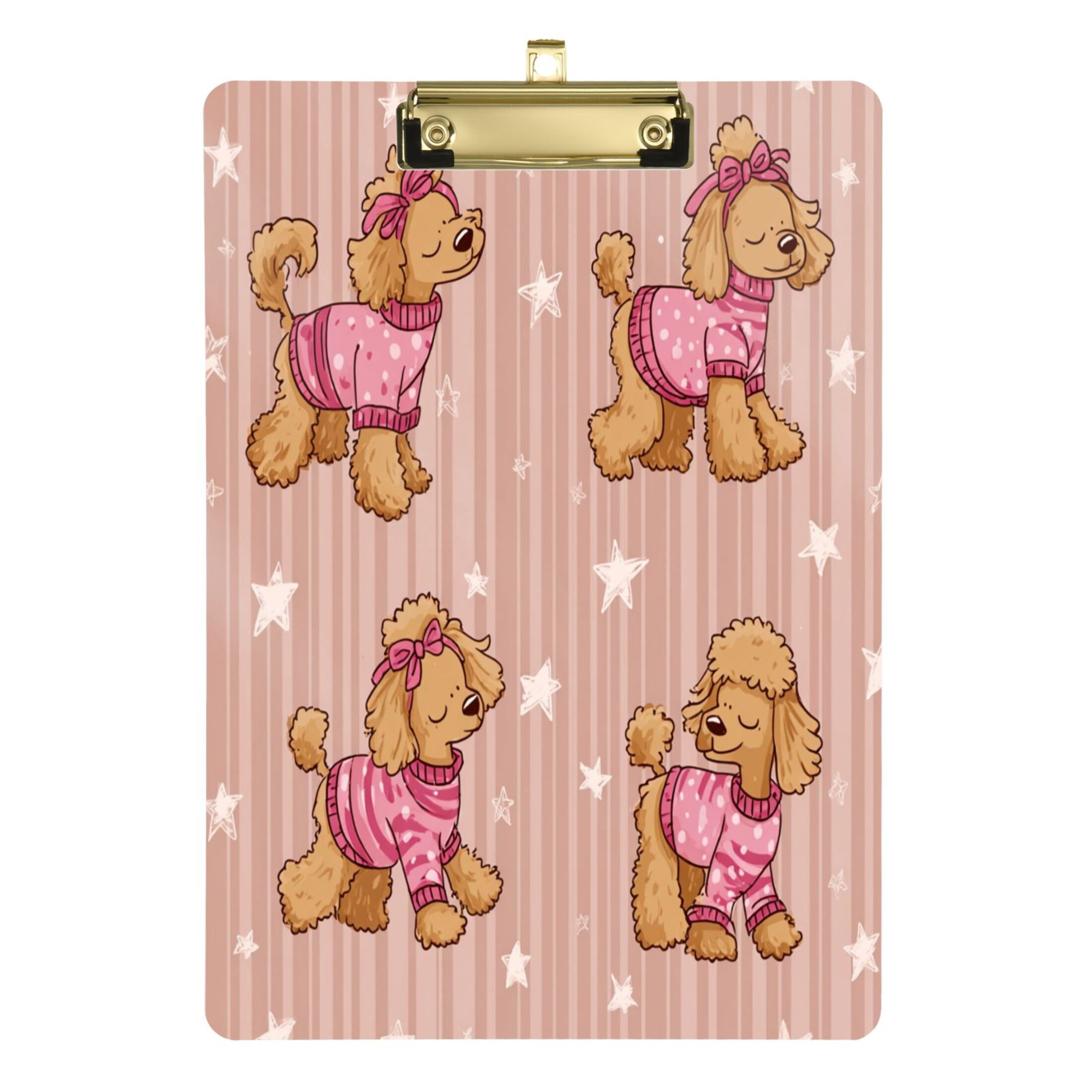 Acrylic Writing Board Gold 12.5*9 Inch Clipboards Transparent Acrylic ...