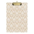 Acrylic Writing Board Gold 12.5*9 Inch Clipboards Transparent Acrylic ...
